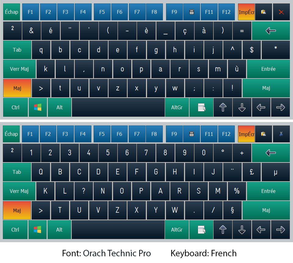 Orach Technic Pro - All Keyboards, 170 Windows Keyboards, 5.845 ...